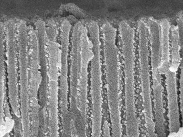 ZnO ALD inside 100 nm pores of AAO – InRedox